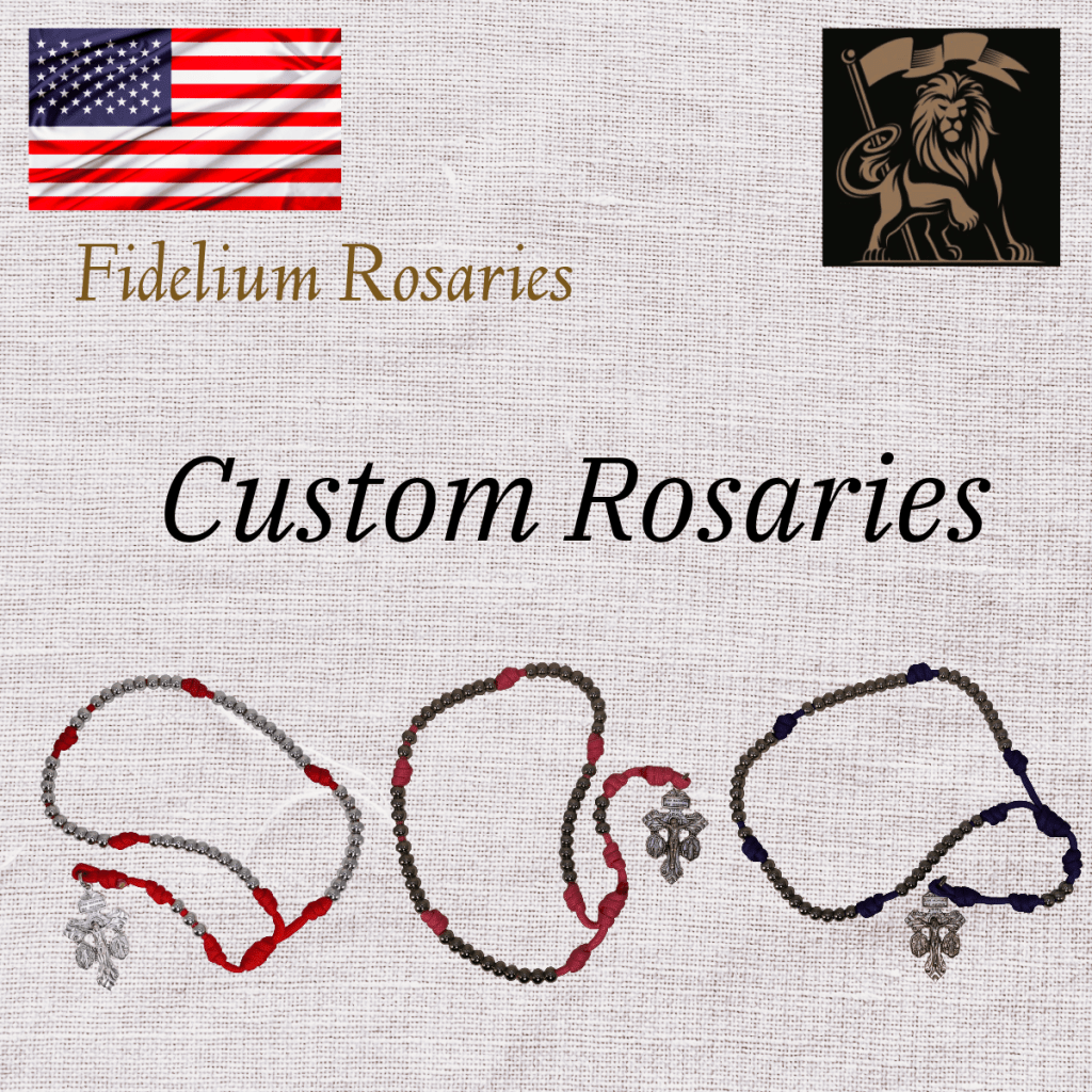 1 Custom Rosary (Basic) - Fidelium Rosaries