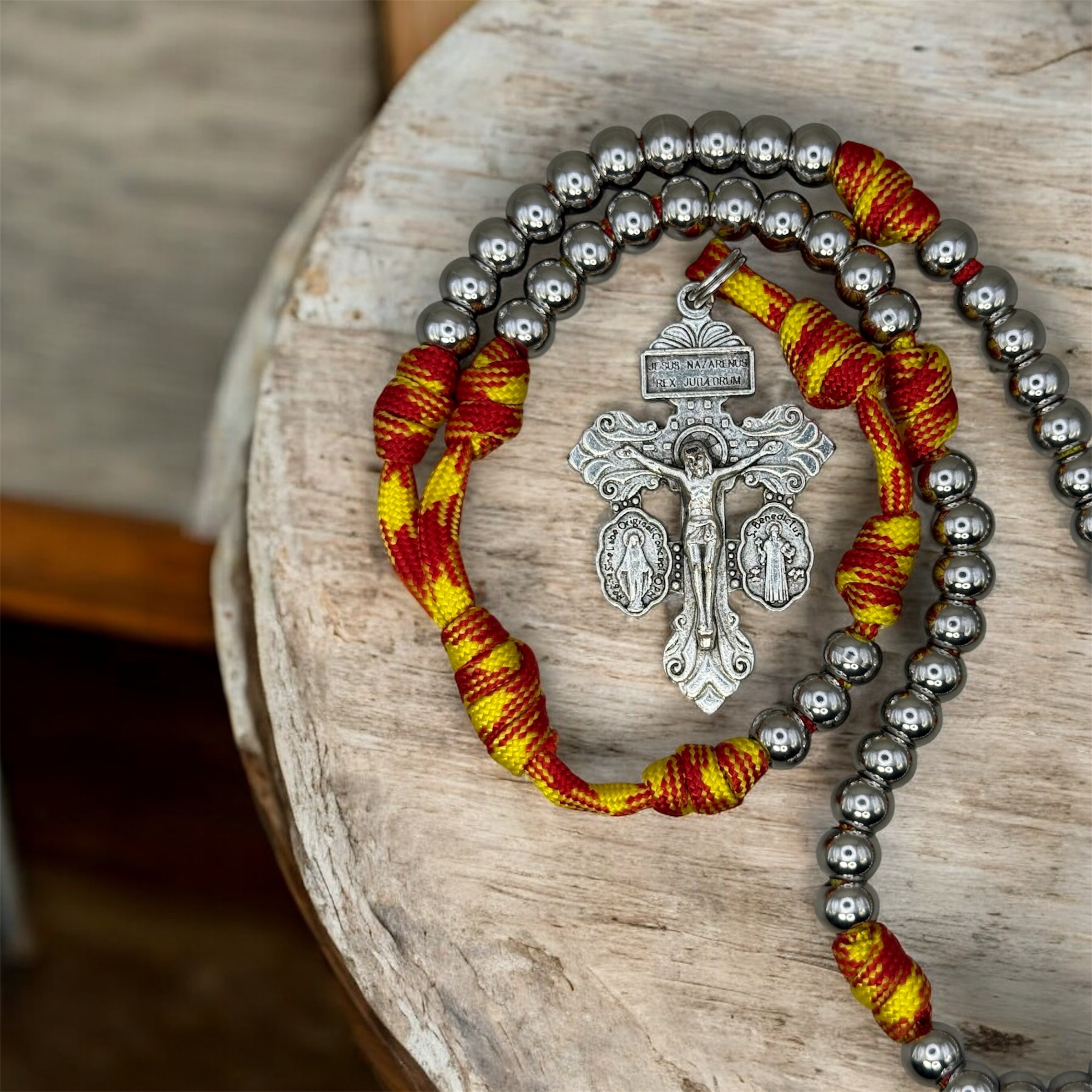 Fireman Yellow/Red - Fidelium Rosaries
